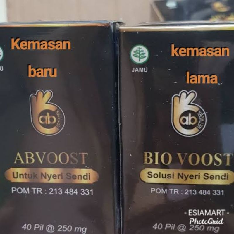 Jual Terbukti ABVOOST/Bio Voost/Neo Boost Pil Hitam AB3 Booster Stroke ...