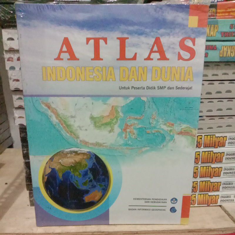 Jual BUKU ATLAS INDONESIA DAN DUNIA ORIGINAL | Shopee Indonesia