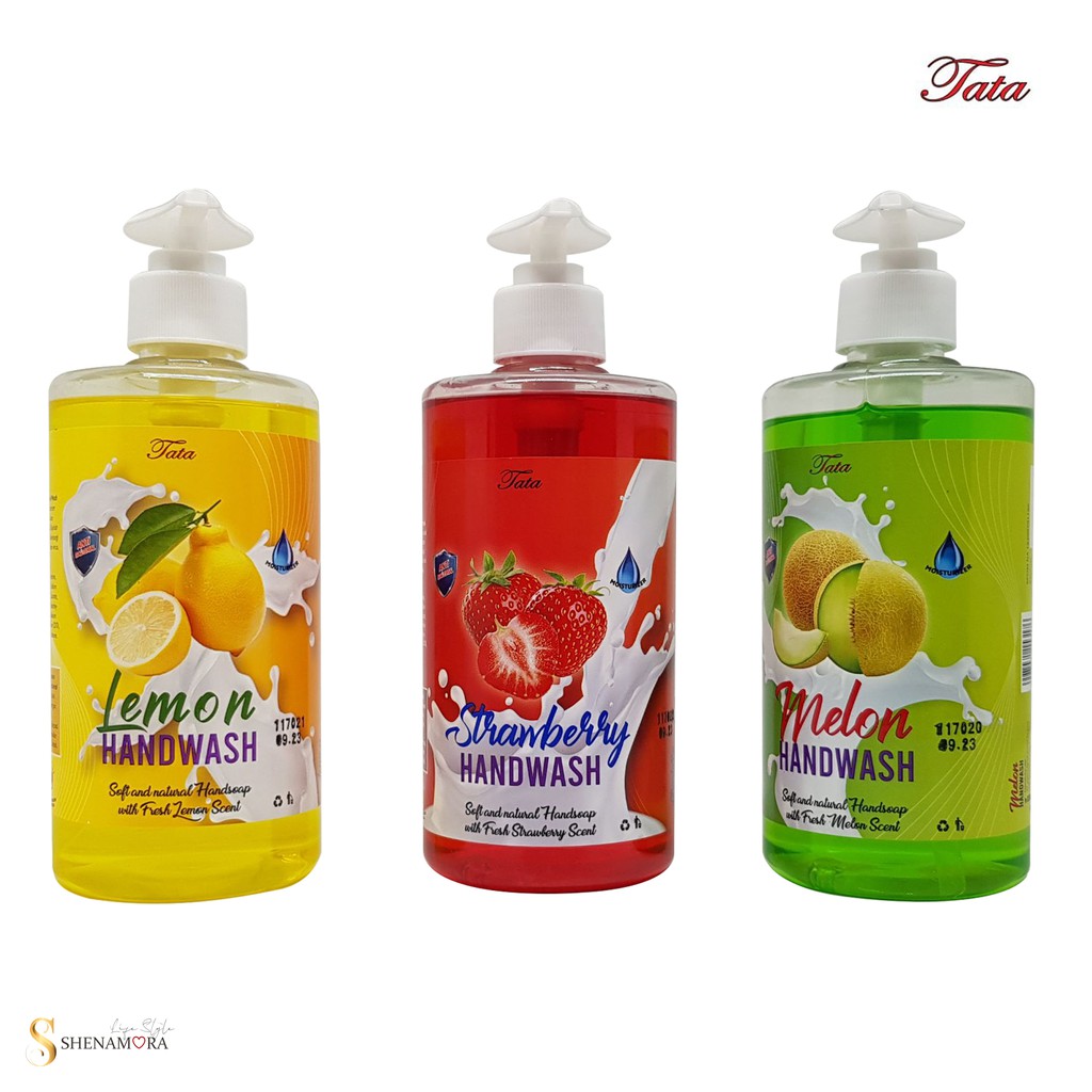Jual Tata Soft and Natural Hand Soap / Sabun Cuci Tangan 500 ml ...
