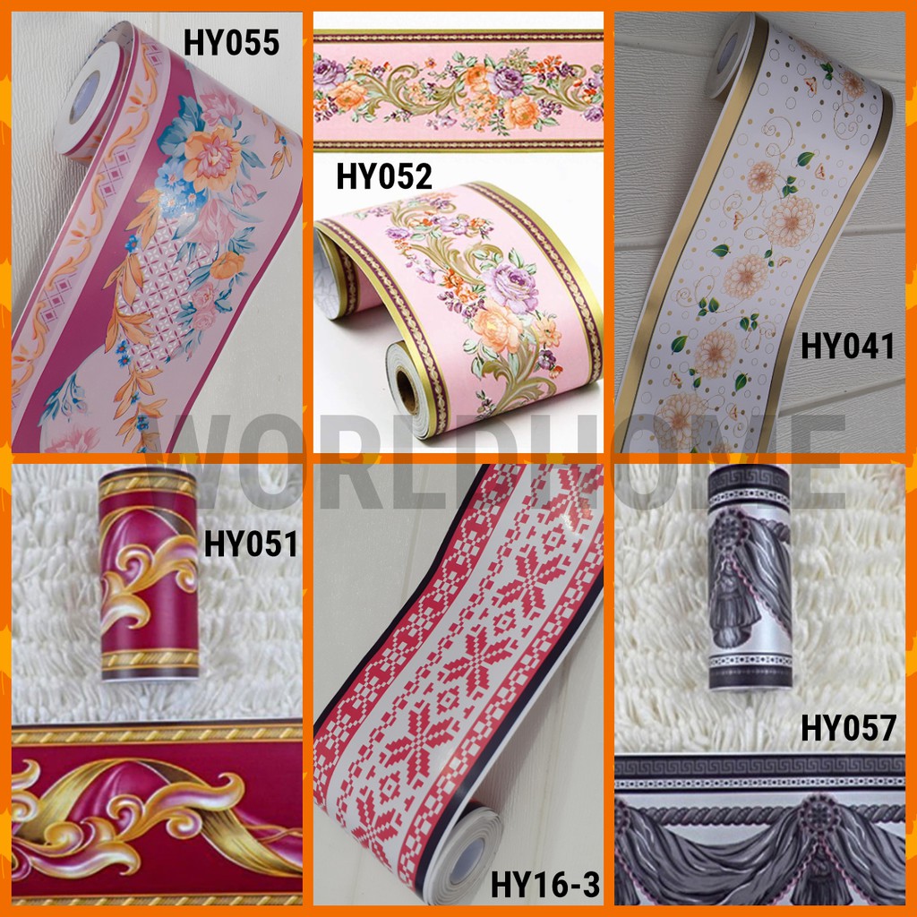 Jual Home Inspiration PROMO LIVE Border List Wallpaper Sticker ...