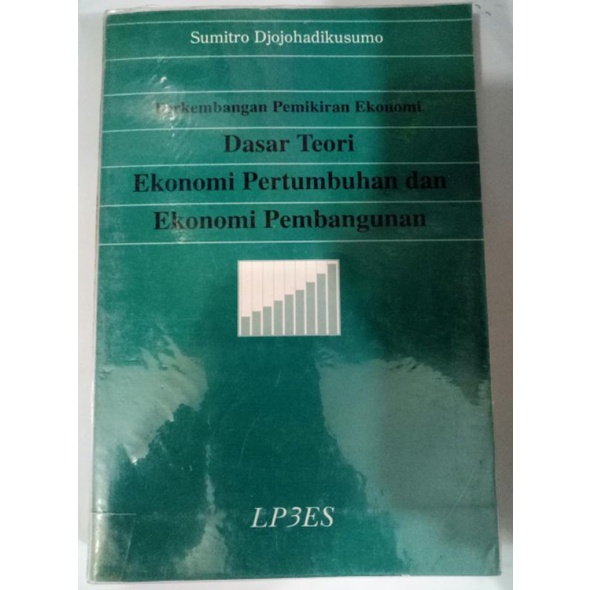 Jual perkembangan pemikiran ekonomi dasar teori ekonomi pertumbuhan dan ekonomi pembangunan ...