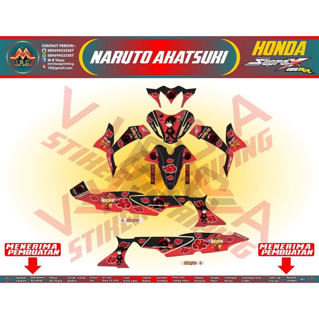 Jual DECAL HONDA SUPRA XR FULLBODY - DECAL SUPRA X R FULLBODY | Shopee ...