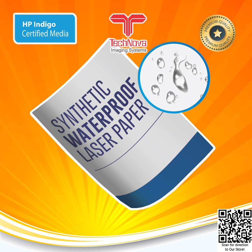 Jual Technova Laser Silver Metalic 125 DS 175 gsm Kertas Synthetic ...