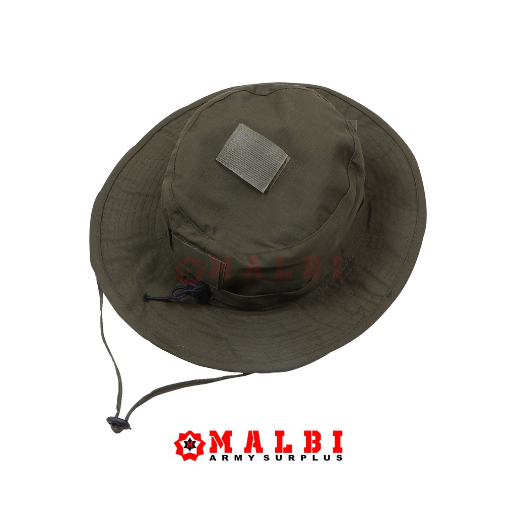 Jual Topi Tactical Rimba Rekat Velcro Hijau Topi Outdoor Topi Gunung ...