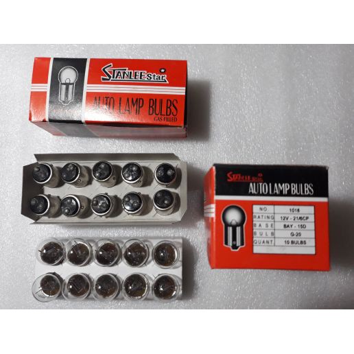Jual Bohlam rem stop Mobil Stanlee Star 1018 12v 21/6CP kaki 2 Tanggung ...