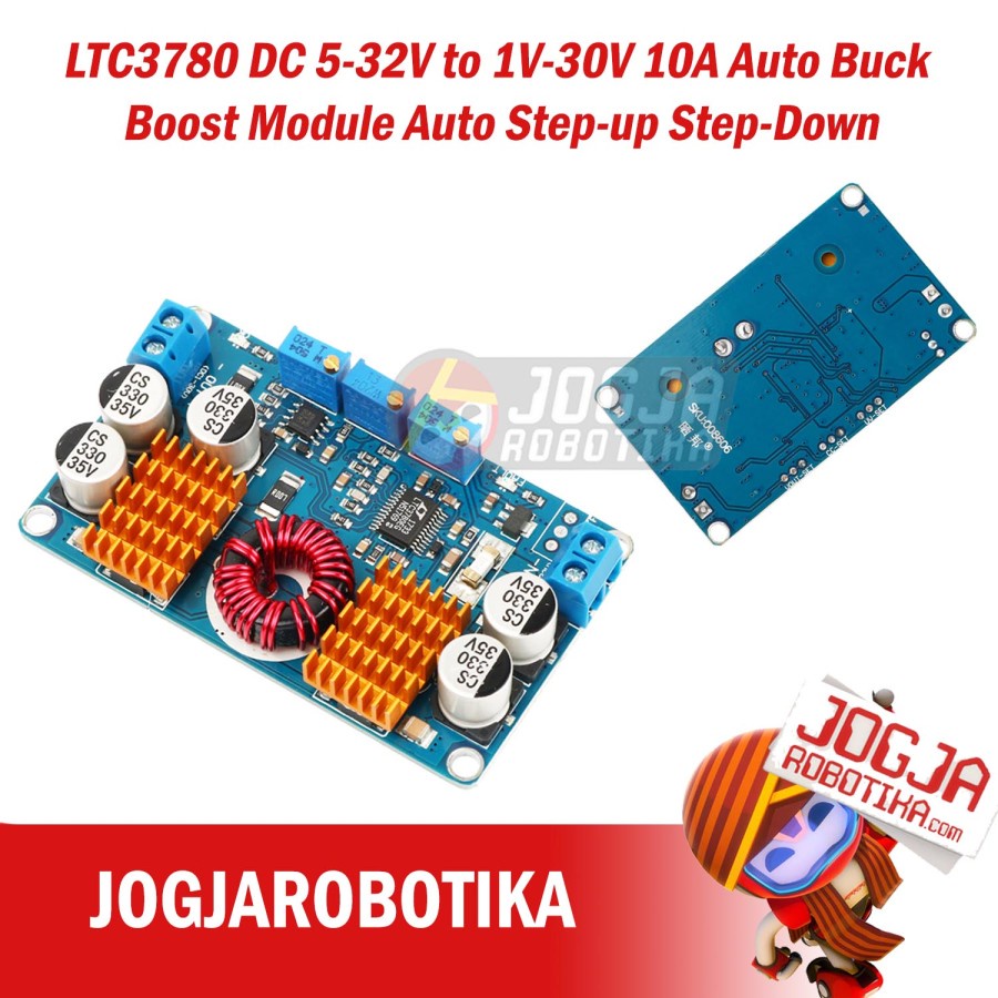 Jual LTC3780 DC 5-32V to 1V-30V 10A Auto Buck Boost Module Auto Step-up ...