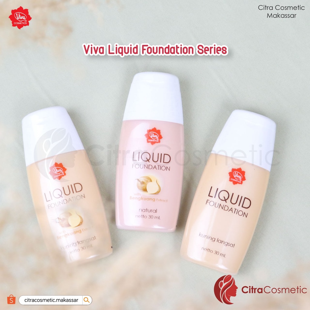 Jual Viva Liquid Foundation Series | Shopee Indonesia
