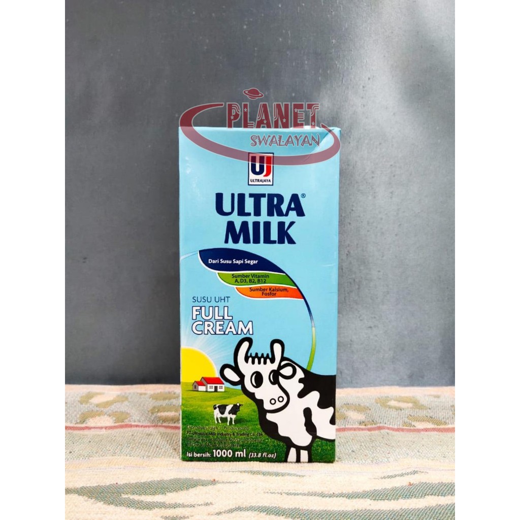 Jual ULTRA MILK FULL CREAM 1000 ML | Shopee Indonesia