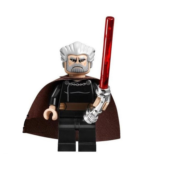 Jual Star Wars Sith Master Count Dooku Clone Wars Minifigs Brick PG 643 ...