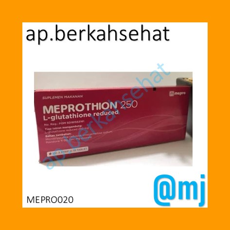 Jual MEPROTHION 250 MG PER BOX | Shopee Indonesia