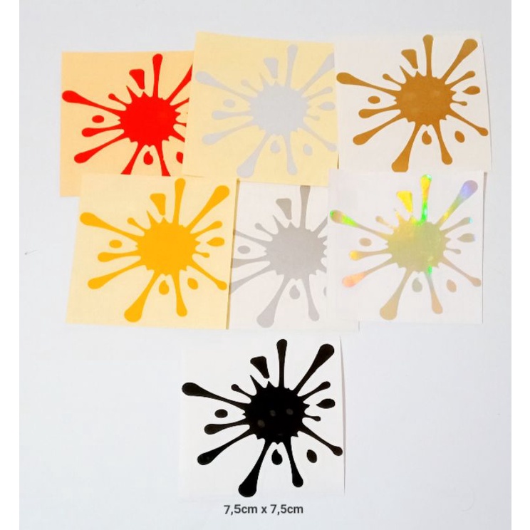 Jual STICKER CROT STICKER BERCAK CUTTING STICKER MOTOR | Shopee Indonesia