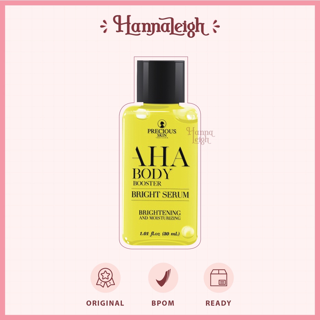 Jual PRECIOUS SKIN - AHA BODY BOOSTER BRIGHT SERUM 30ML dan 100ml ...