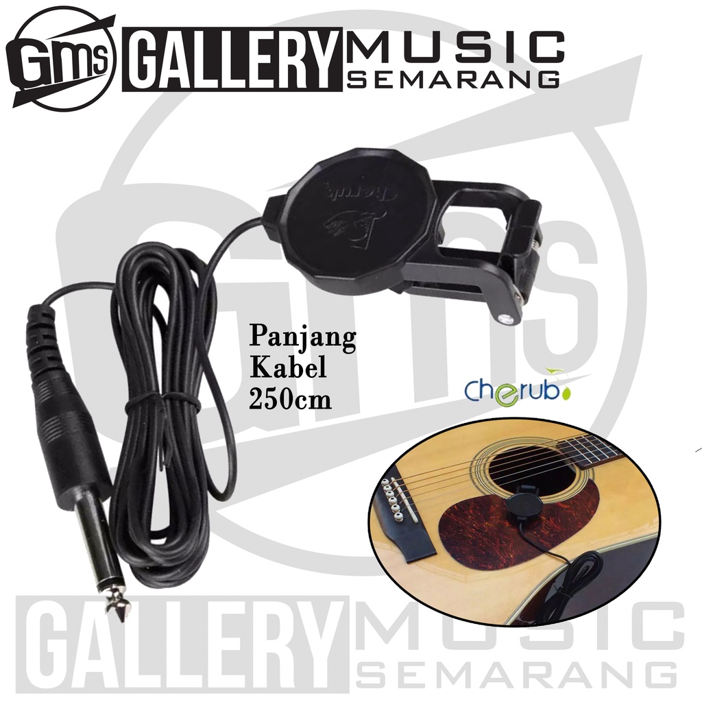 Jual ORIGINAL!!! Pickup Cherub WCP-60G Pickup Gitar, Ukulele, Kentrung ...