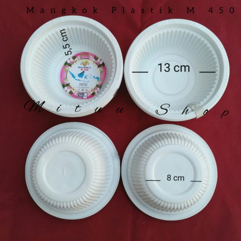 Jual Mangkok Plastik M450/Mangkok Plastik Ulir/Mangkok Murah ...