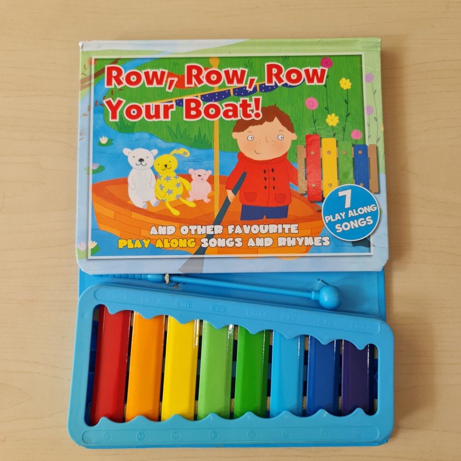 Jual Xylophone Book: Row Row Your Boat | Shopee Indonesia