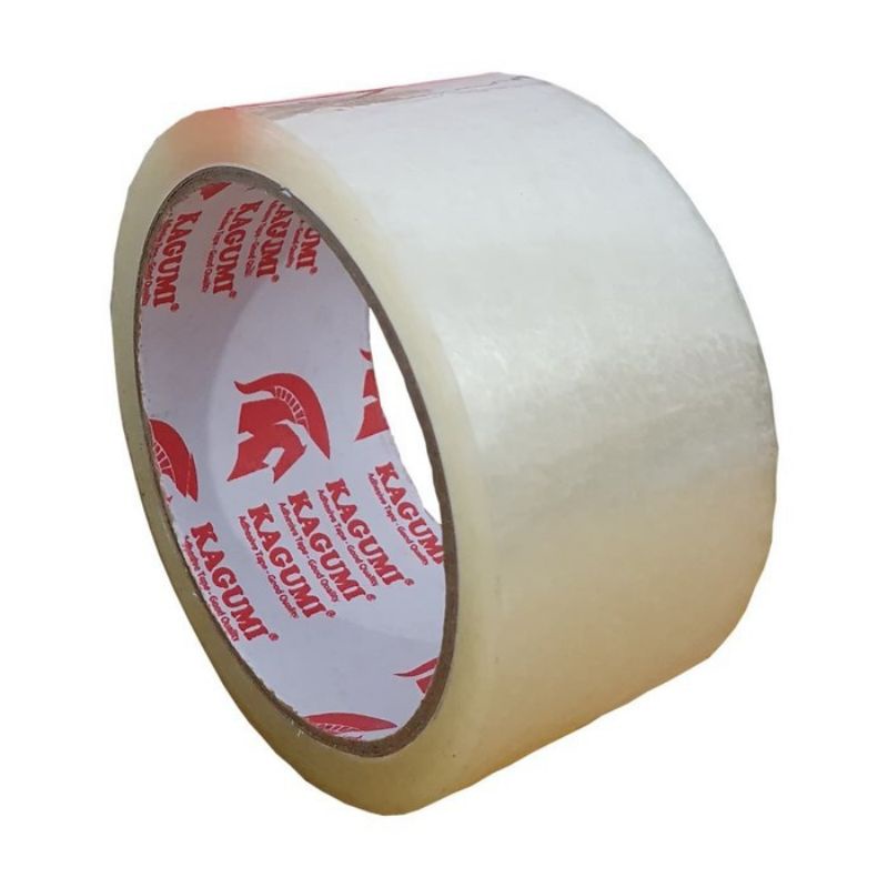 Jual lakban bening,lakban coklat,lakban merek kagumi 60 yard | Shopee ...