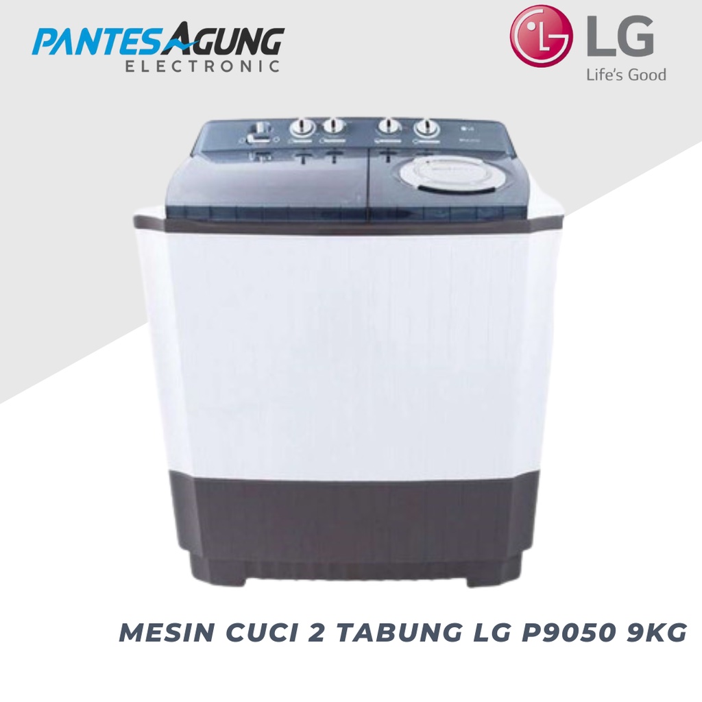 Jual MESIN CUCI 2 TABUNG LG P9050 9KG (KHUSUS BANDUNG) | Shopee Indonesia