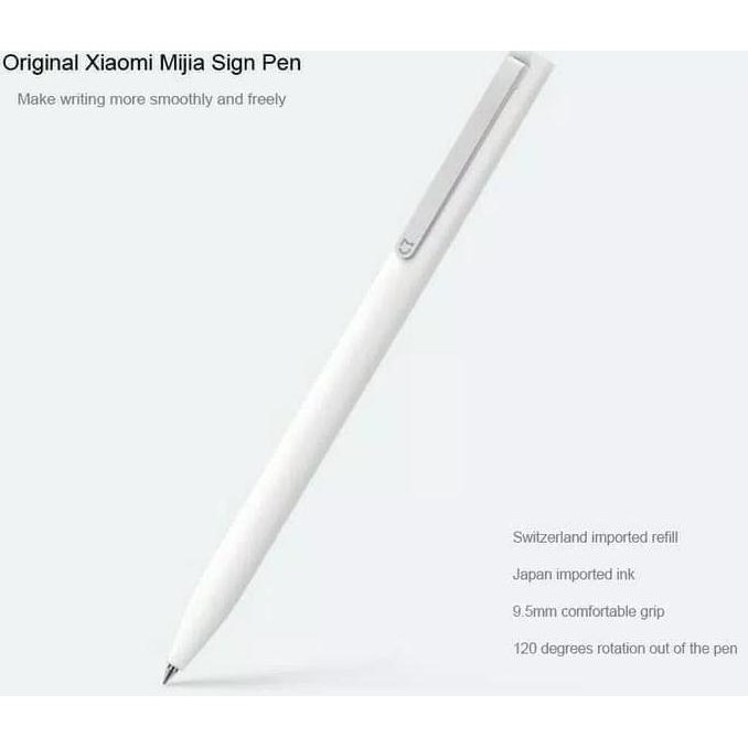 Jual IBARUl Xiaomi Mi Pen - MIJIA Sign Pen - Pena- Pulpen 0.55mm ...