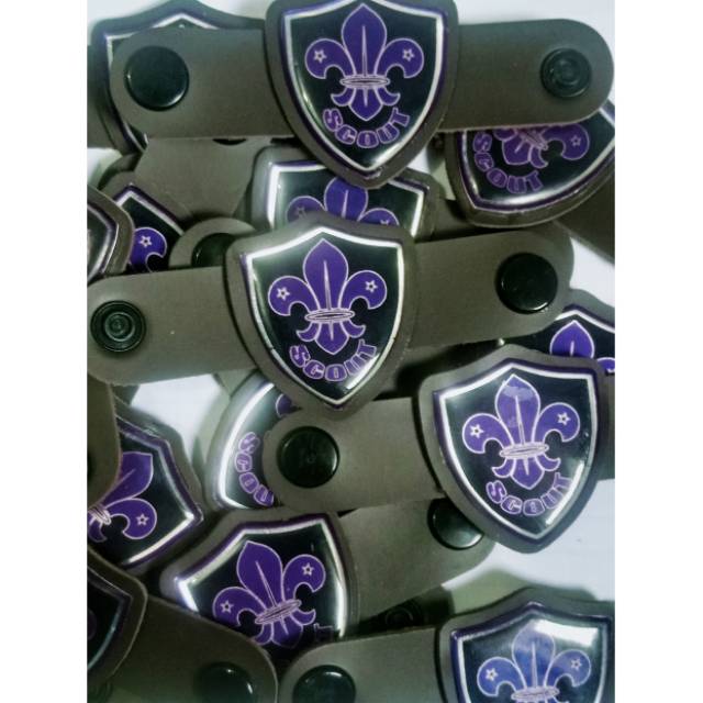 Jual Ring kacu pramuka logo wosm kalep penggalang penegak aksesoris ...