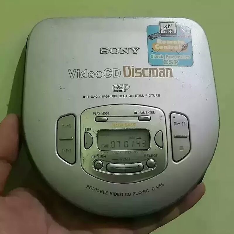 Jual DISCMAN VCD SONY D-V55 MADE IN JAPAN | Shopee Indonesia