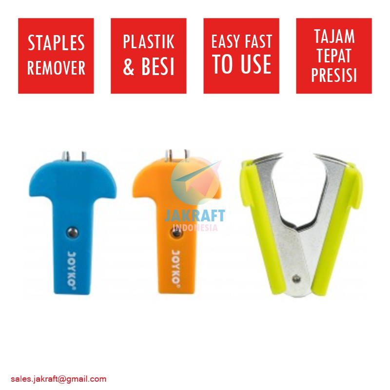 Jual (1 Pcs) Pencabut Stapler Staples Staple Hekter Remover JOYKO SR-51 ...