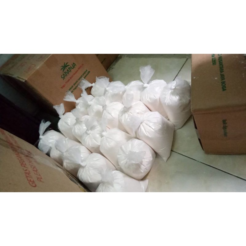 Jual Tepung Sagu Curah (Sagu Asli Papua) 500gr tanpa label, kualitas ...