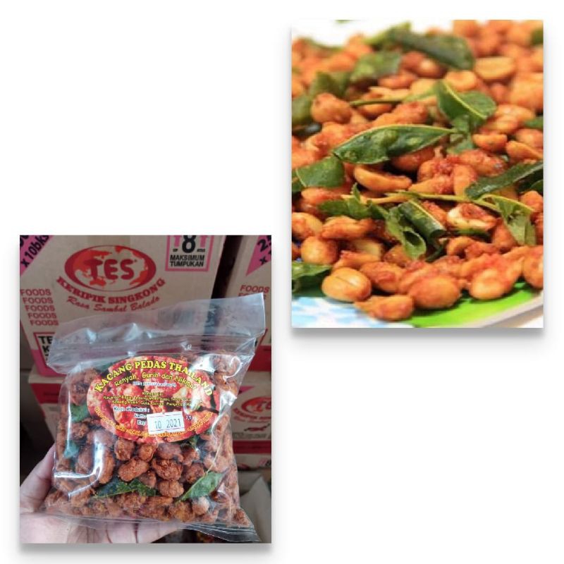 Jual snack kacang thailand pedas manis 250gram | Shopee Indonesia