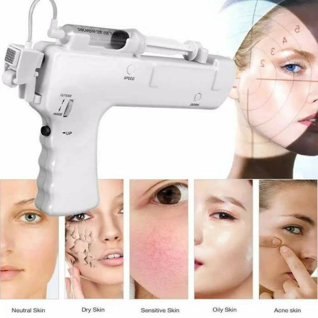 Jual Vanadium Titanium Injection Gun Beauty Instrument for Wrinkle ...