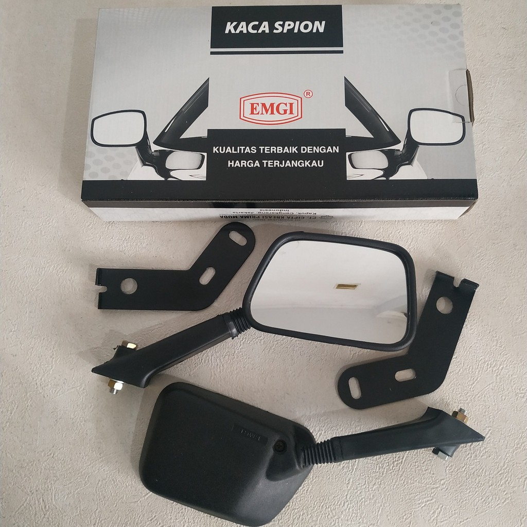 Jual Spion Vespa PX 150 Model Standar Kualitas Ori merk EMGI 9104/9106 ...