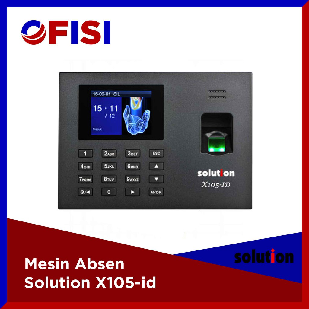 Jual Mesin Absen Solution X105-id | Shopee Indonesia