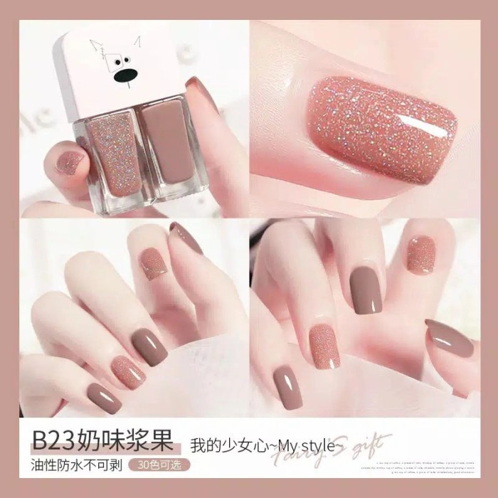 Jual 2In1 Kutek Halal Kutek 2 Tone Kutek Korea - B23 | Shopee Indonesia