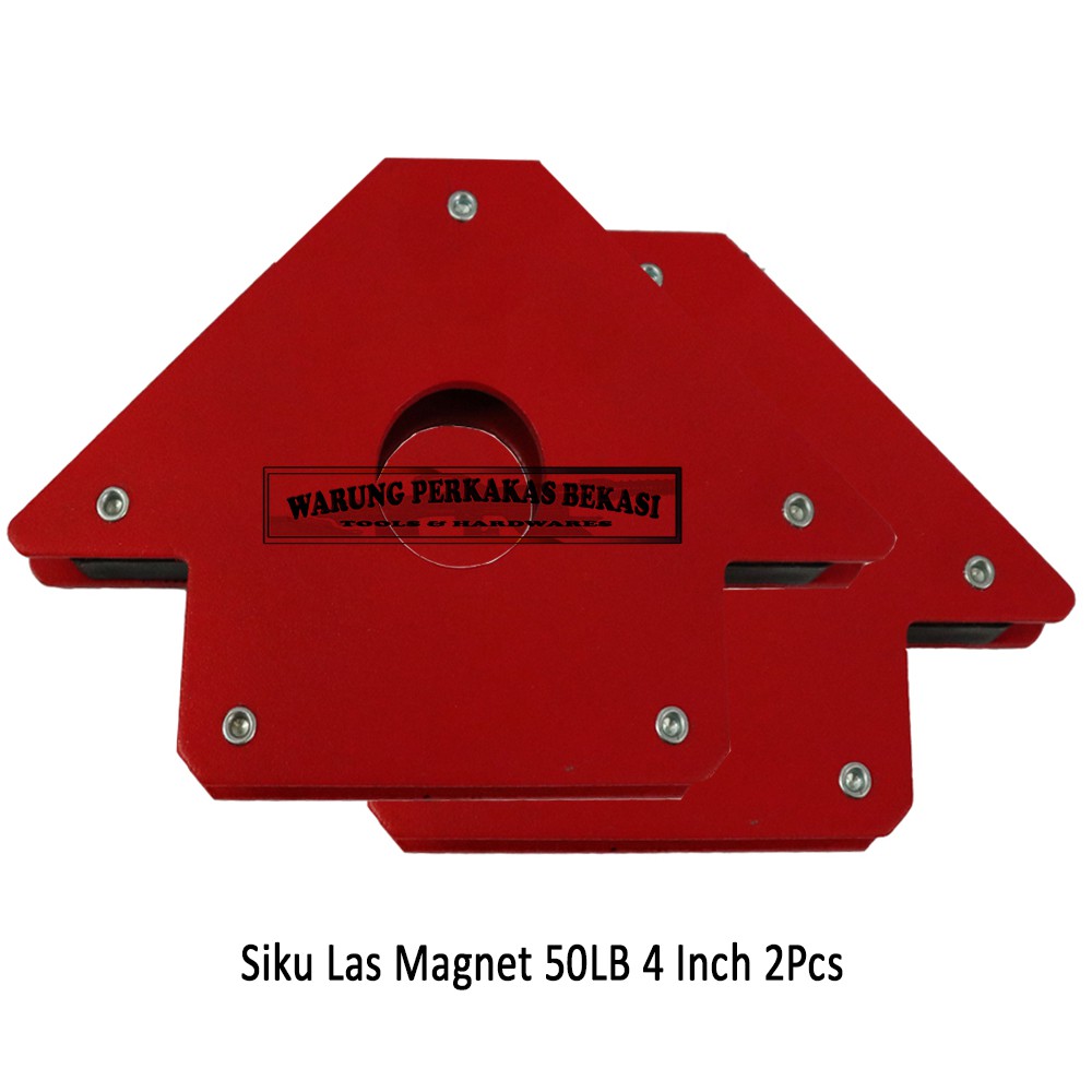 Jual KDK 2Pcs 50 Lb Siku Magnet 4 Inch 50LB Pemegang Besi Las Sudut ...