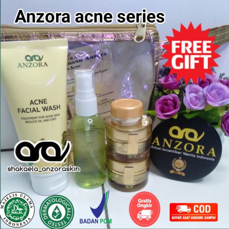 Jual ANZORA ACNE 100%ORIGINAL | Shopee Indonesia