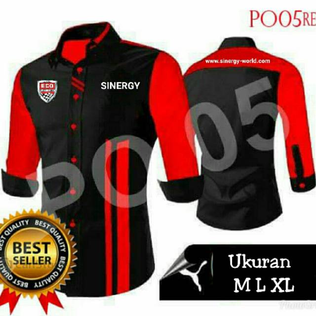 Jual Baju eco racing kemeja eco racing jaket eco racing | Shopee Indonesia