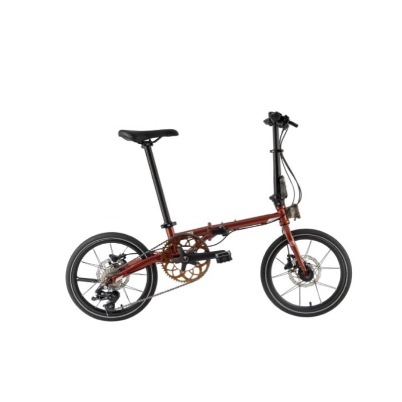 Jual SEPEDA LIPAT ELEMENT TROY 10 SPEED NEW 2022 16 INCH BROWN CHROMOLY ...