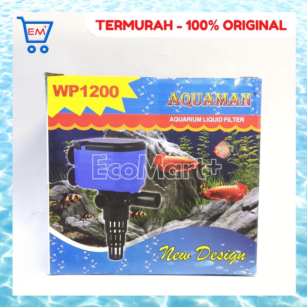 Jual Pompa AQUAMAN 1200 WP1200 ( Power Head / Pompa Air Aquarium ...