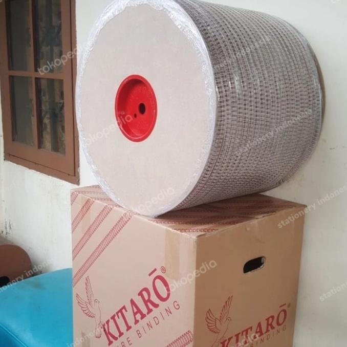 Jual Ring Jilid Kawat 3/8 Roll Spool Pitch 3:1 10mm KITARO Wire Binding ...