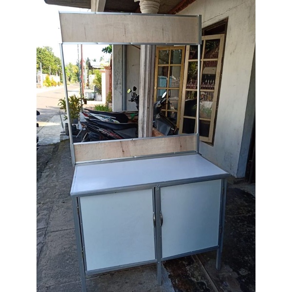 Jual 100x50 BOOTH PORTABLE ROMBONG ALUMUNIUM LIPAT BISA BONGKAR PASANG ...