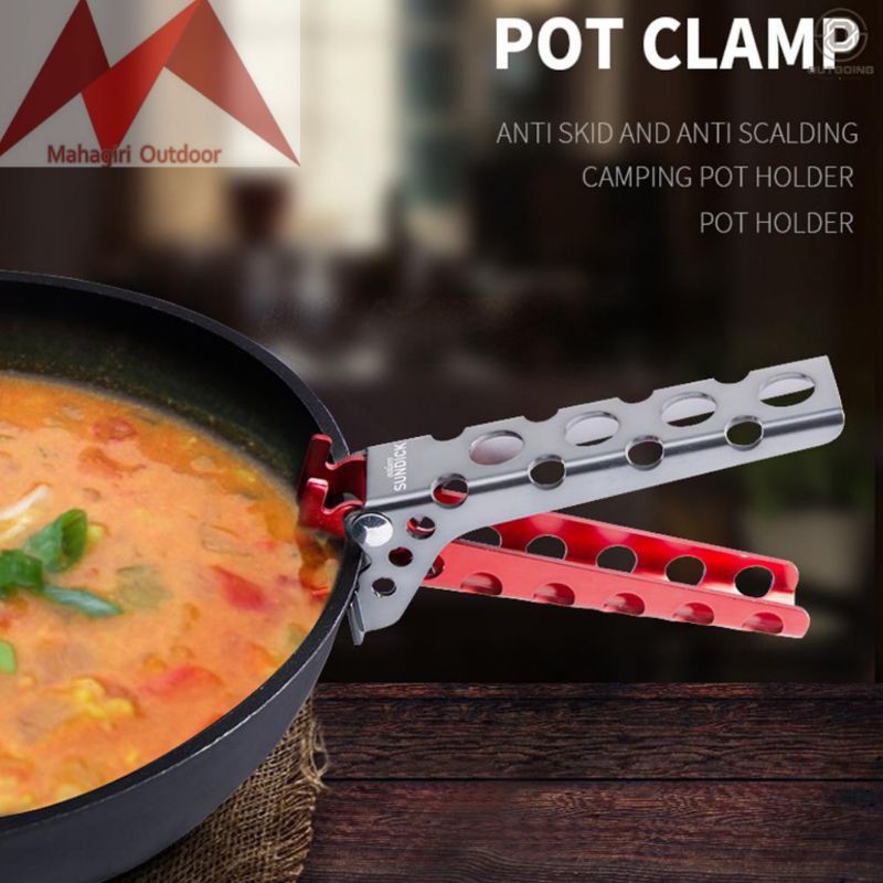 Jual Pot gripper clamp pan handler penjepit panci cooking camping cookware | Shopee Indonesia