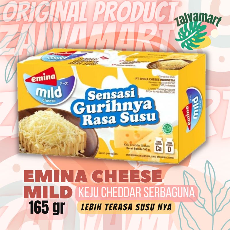 Jual emina Cheese Mild 165 g keju cheddar olahan | Shopee Indonesia
