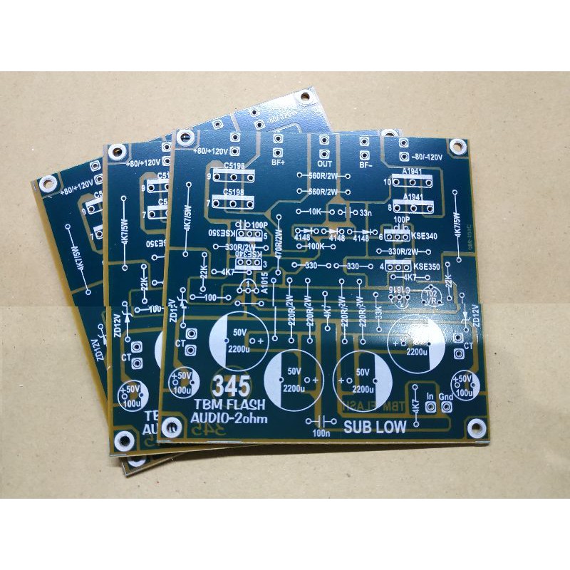Jual PCB Power Amplifier TBM Sublow 2ohm TBM Flash 345 | Shopee Indonesia