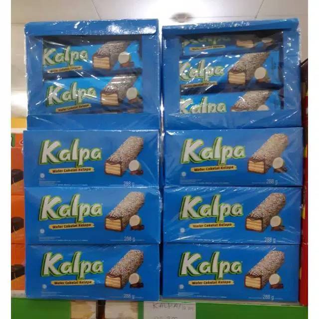 Jual RETAIL ROMA KALPA WAFER COKLAT KELAPA 24GR ISI 12BUNGKUS | Shopee ...