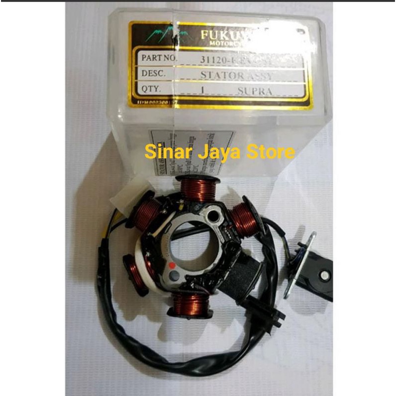 Jual Spull Komplit / Stator Assy Supra + Pulser fukuyama | Shopee Indonesia