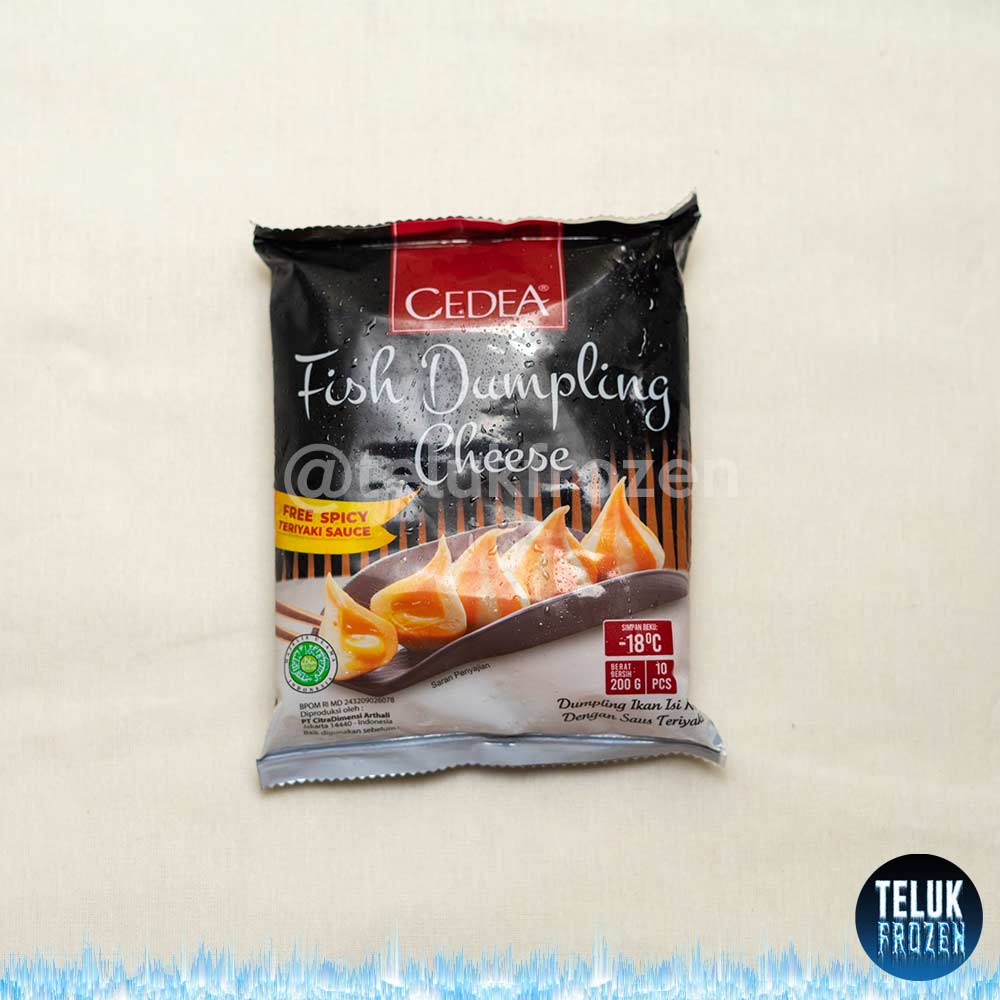 Jual cedea fish dumpling cheese 200gr isi 10 pcs bakso ikan isi keju ...