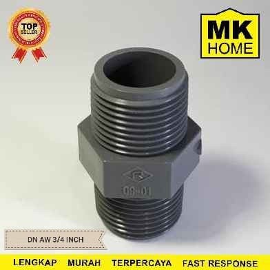 Jual Rucika Double Nipple 1 inch PVC Sambungan Pipa Double Nipple | Shopee Indonesia