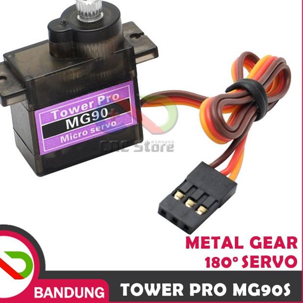 Jual New TOWER PRO MICRO SERVO MG90S MG90 MG-90 MG-90S METAL GEAR SERVO ...