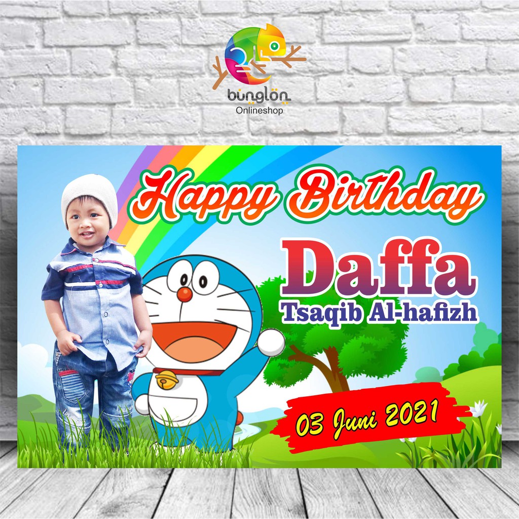 Jual Banner, Spanduk, Backdrop Ulang Tahun Birthday Uk. 1,5x1 M Tema ...