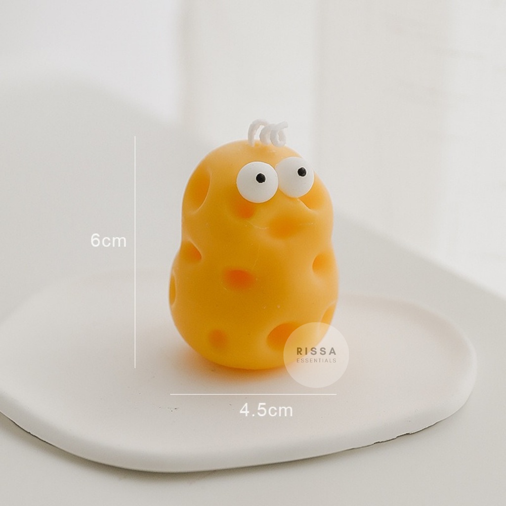 Jual [RISSA] Lilin Chizu Keju Scented Cheese Wax Prop Foto Layout ...