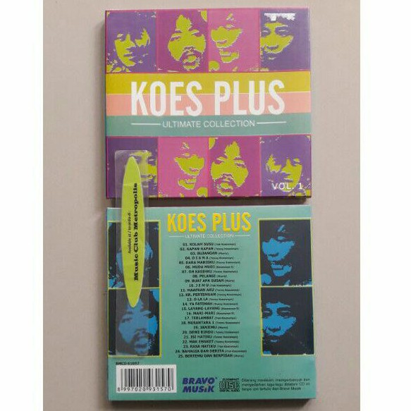 Jual CD KOES PLUS - ULTIMATE COLLECTION VOL.1 | Shopee Indonesia