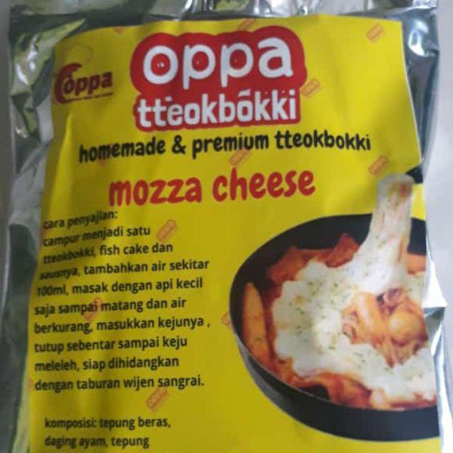 Jual Oppa Ttaeboki /Tapoki Oppa kue beras asal Korea HALAL dan rasanya ...